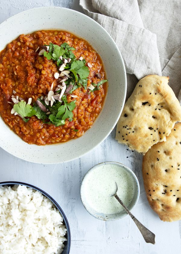 Dhal - opskrift på den lækreste indisk daal med raita - dalh