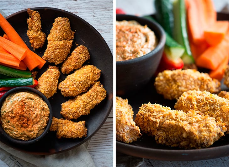 Kylling med cornflakes - Opskrift - så sprødt og så godt