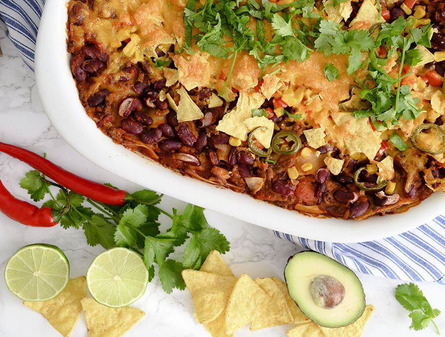Mexicansk Lasagne - opskrift på lækker mexi-inspireret ret