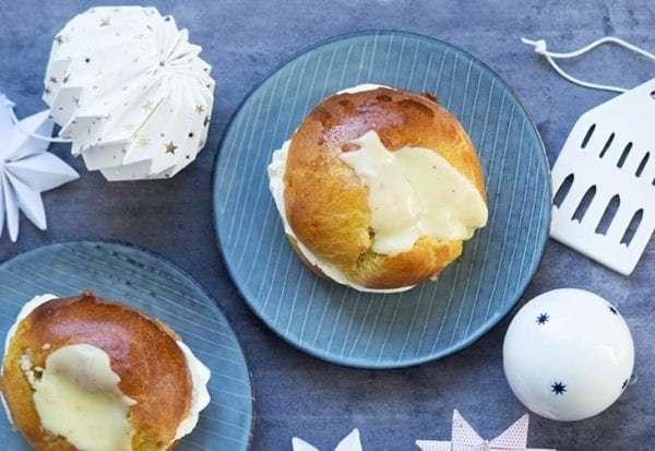 Safranboller med remonce - opskrift på en sød og virkelig lækker kage